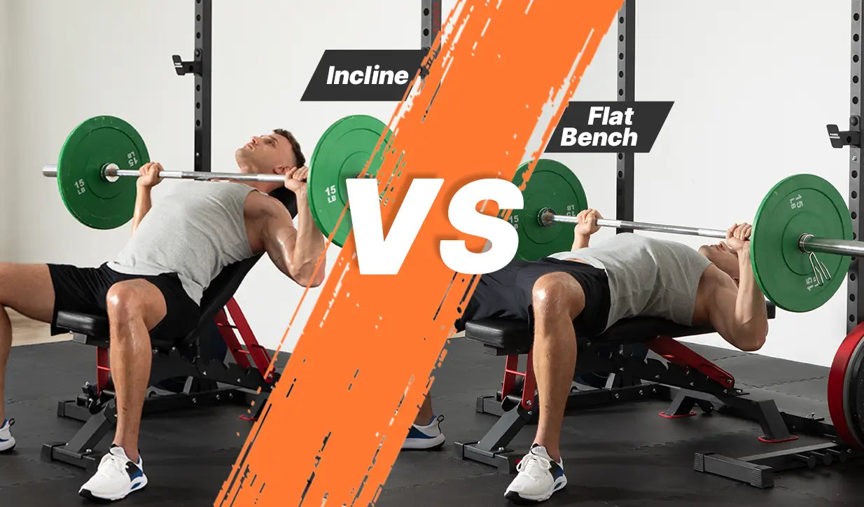 Flat Bench vs. Incline Bench Press Explained – FED Fitness