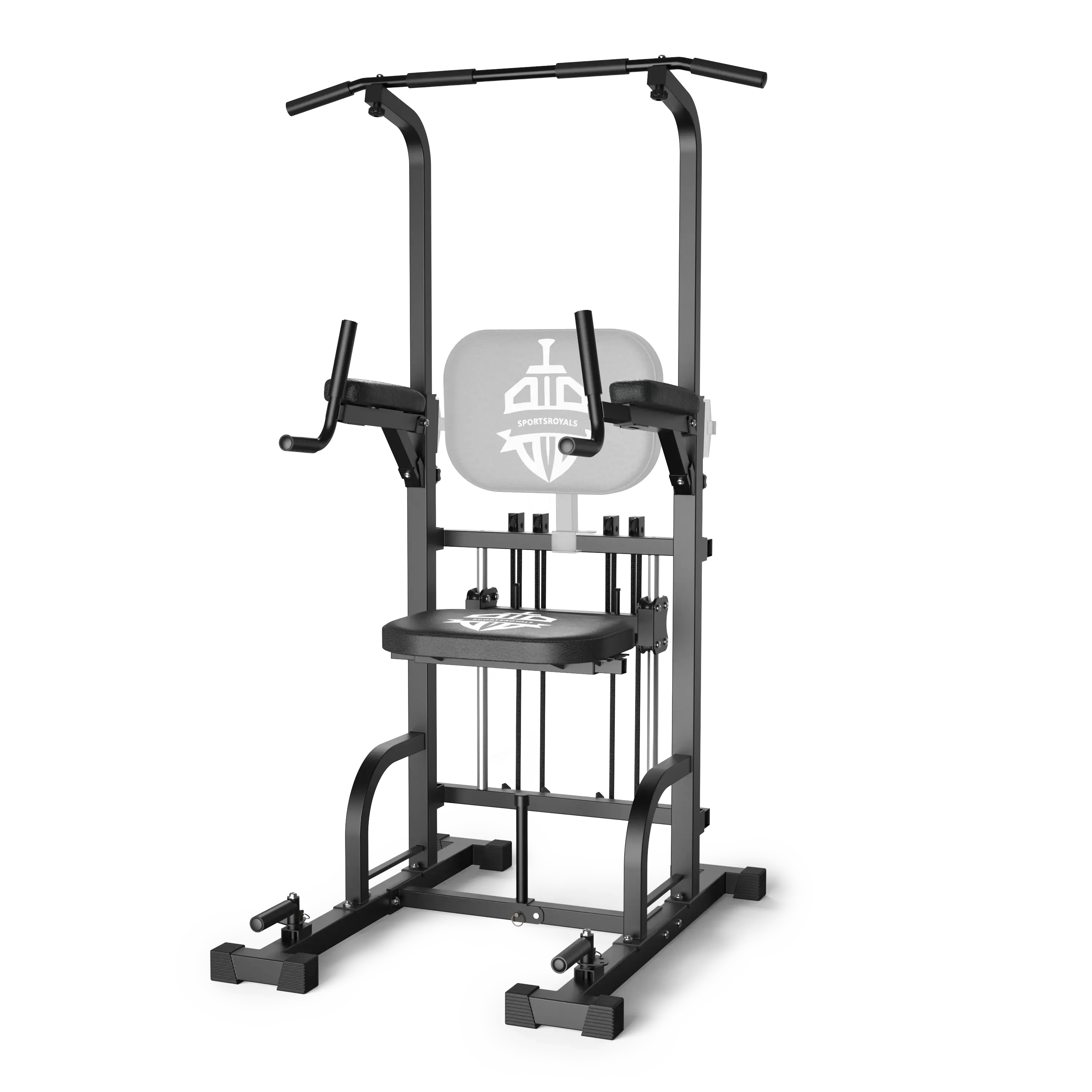 SPORTSROYALS PT4 Assisted Power Tower Pull-Up Machine – FED Fitness