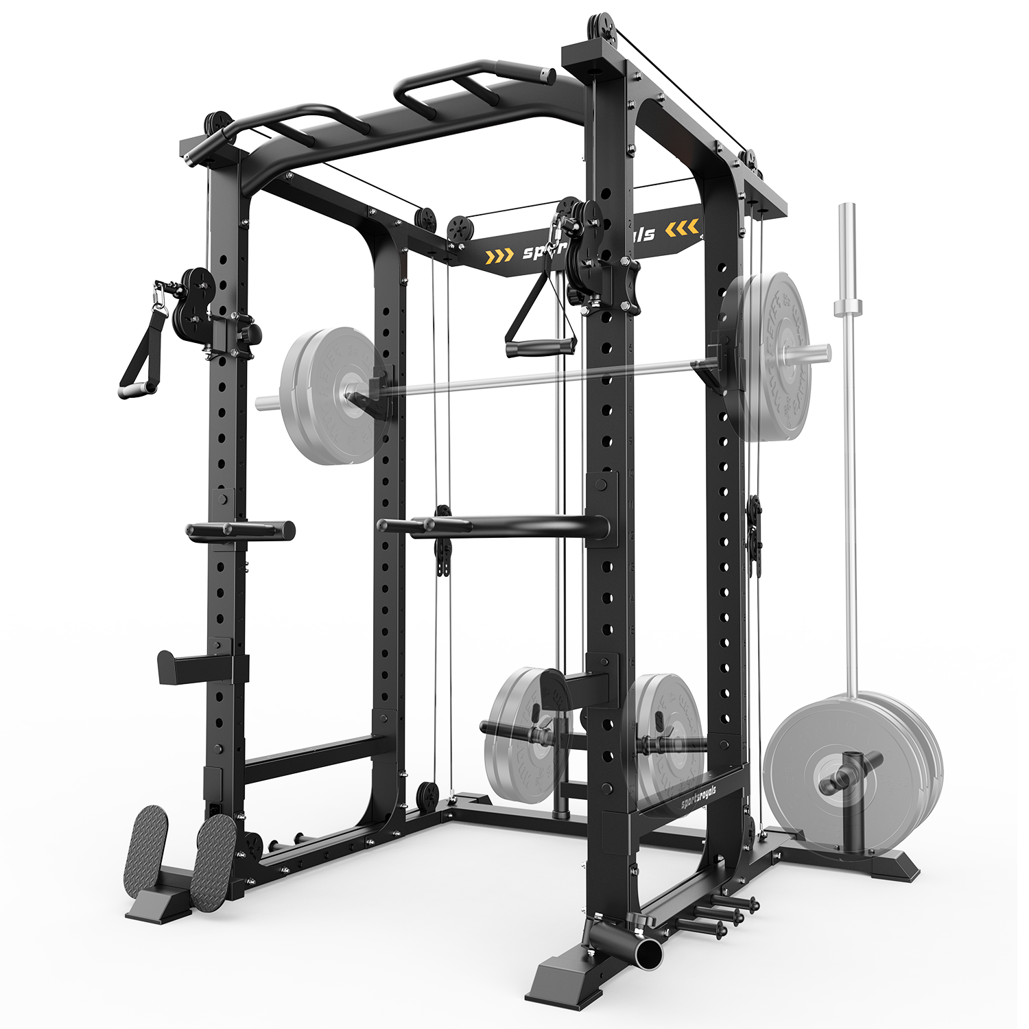 Heavy-Duty Power Rack | Functional Trainer – FED Fitness