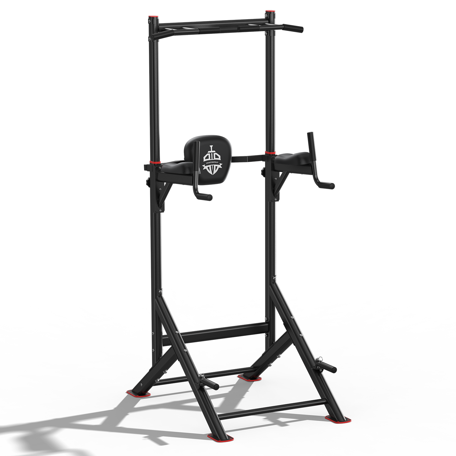 Power Tower Pull Up Bar Station with Triangle Base – FED Fitness