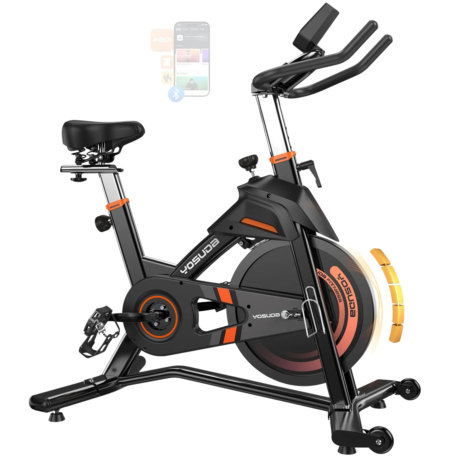 Yosuda EB3 Heavy-Duty Indoor Cycling Bike with 400 LBS Capacity – FED ...