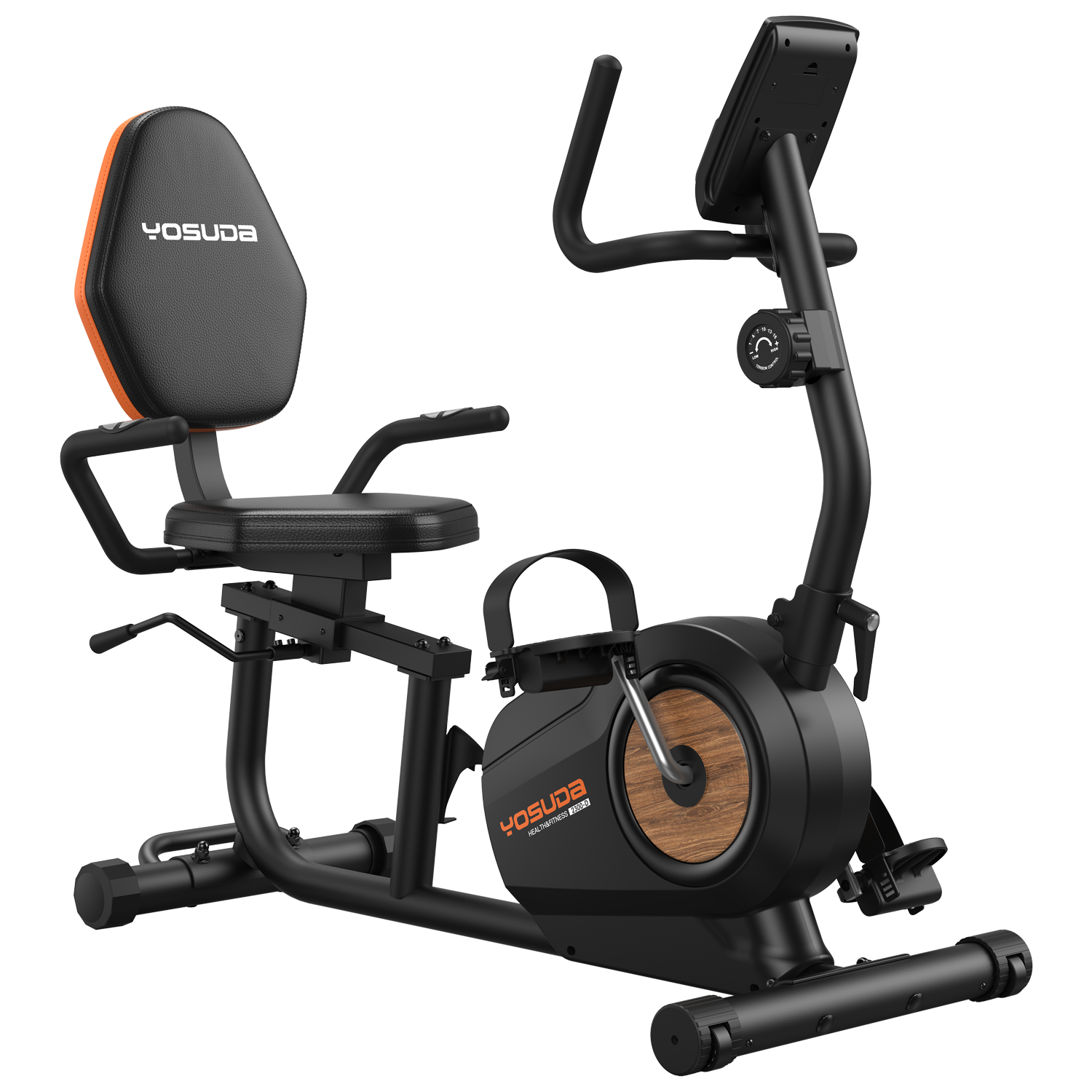 Yosuda RE2 Magnetic Recumbent Bike With Resistance Bands – FED Fitness