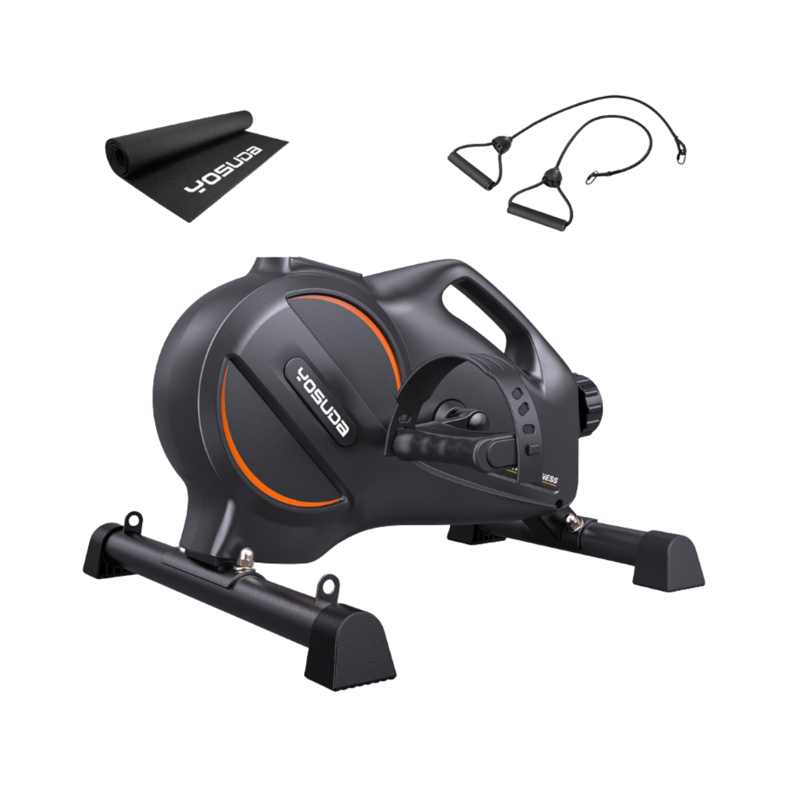 Yosuda Under Desk Bike with Resistance Bands – FED Fitness